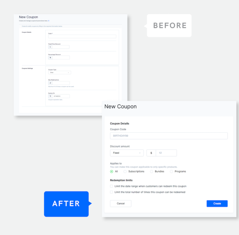 Product Update - We Gave Our Coupon Features a Facelift | Uscreen
