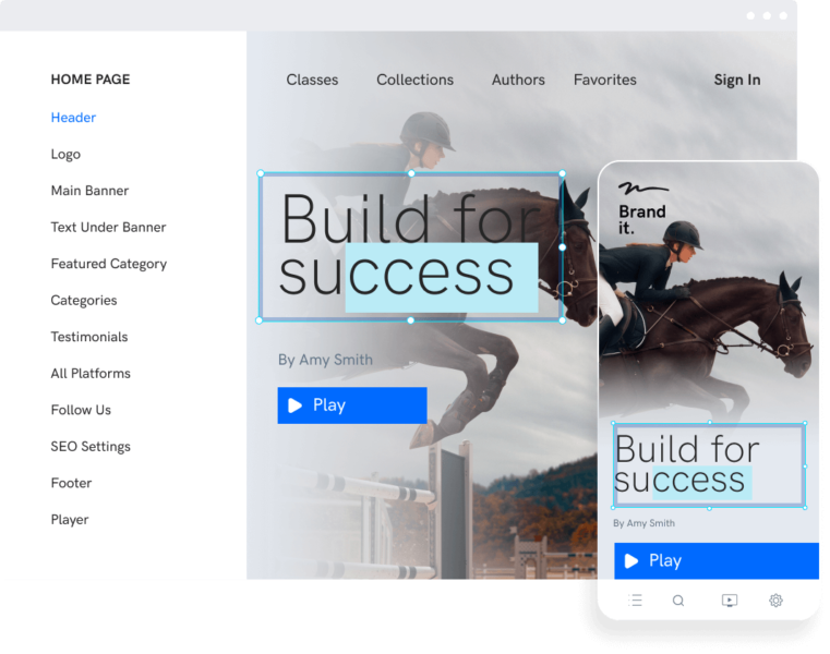 Build Your OTT Service with our OTT Platform | Launch Video Apps