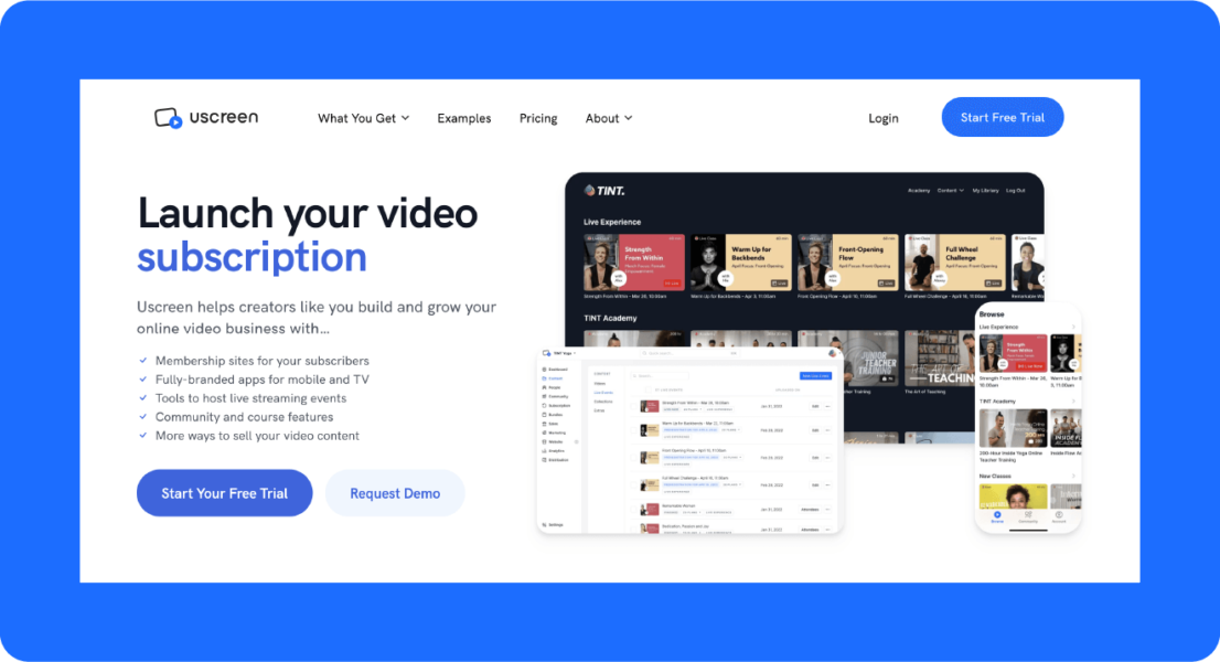 23 Best Live Streaming Platforms for 2023 - Uscreen