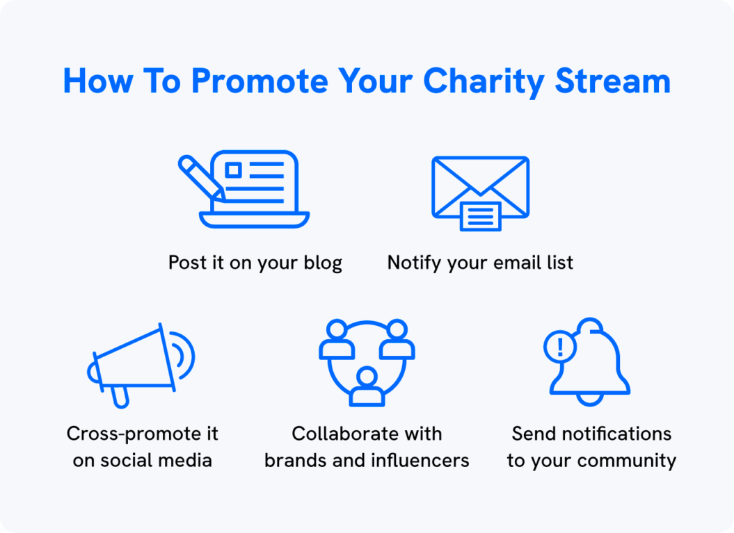 How To Set up a Charity Live Stream in 9 Steps - Uscreen