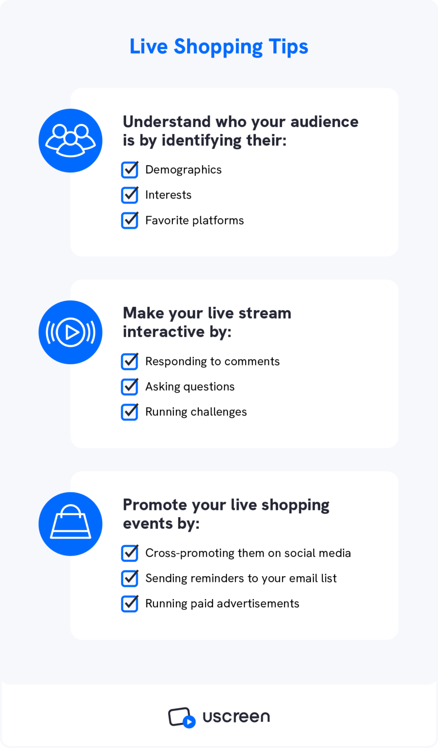 Live Shopping: An Ultimate Guide for Video Creators - Uscreen