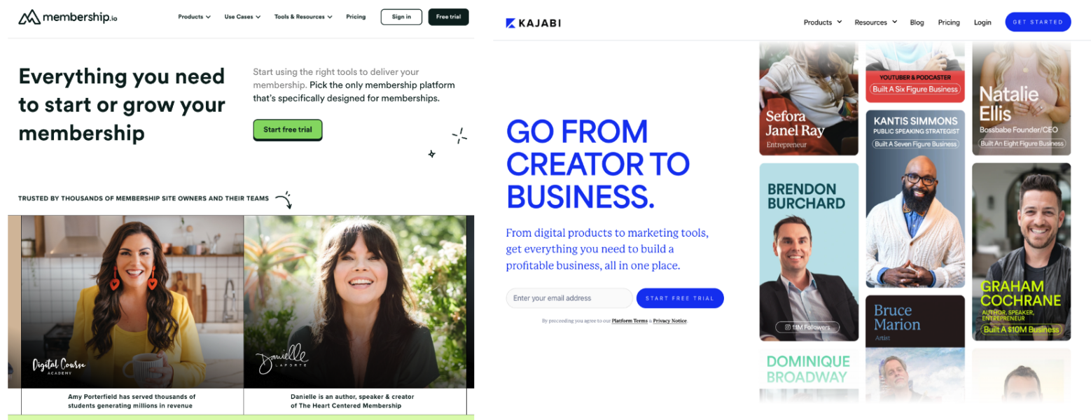 Membership.io vs Kajabi: Which Platform Is Best For Your Membership?